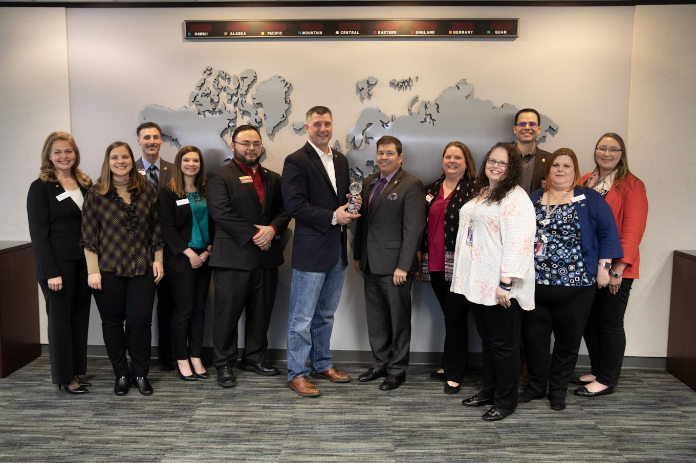 Celebrating the Corporate Recognition Award with First Command ...